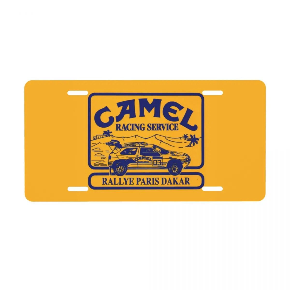 Camel Trophy Logo License Plate Cover Aluminum Metal Novelty Decorative ...