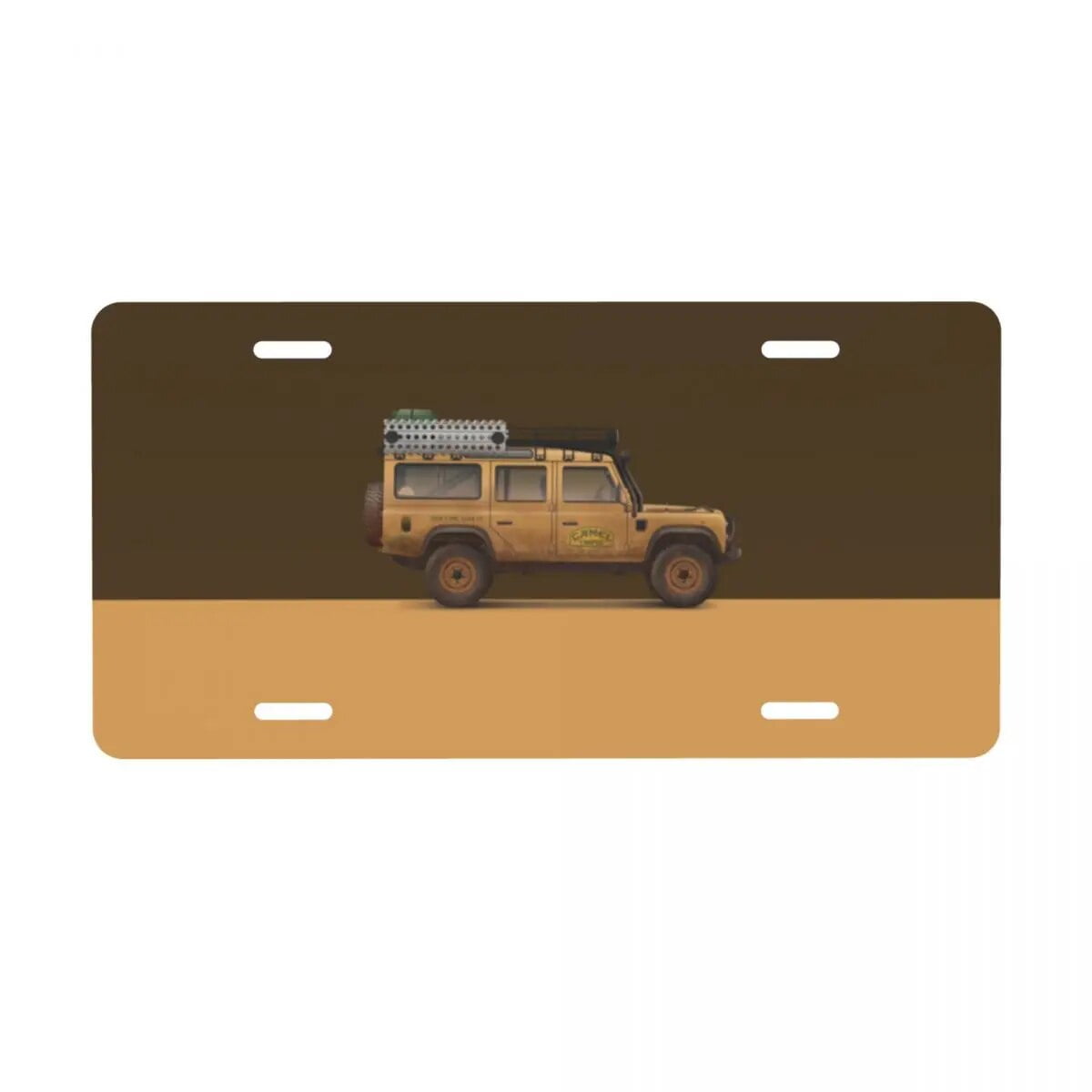 Camel Trophy Logo License Plate Cover Aluminum Metal Novelty Decorative ...
