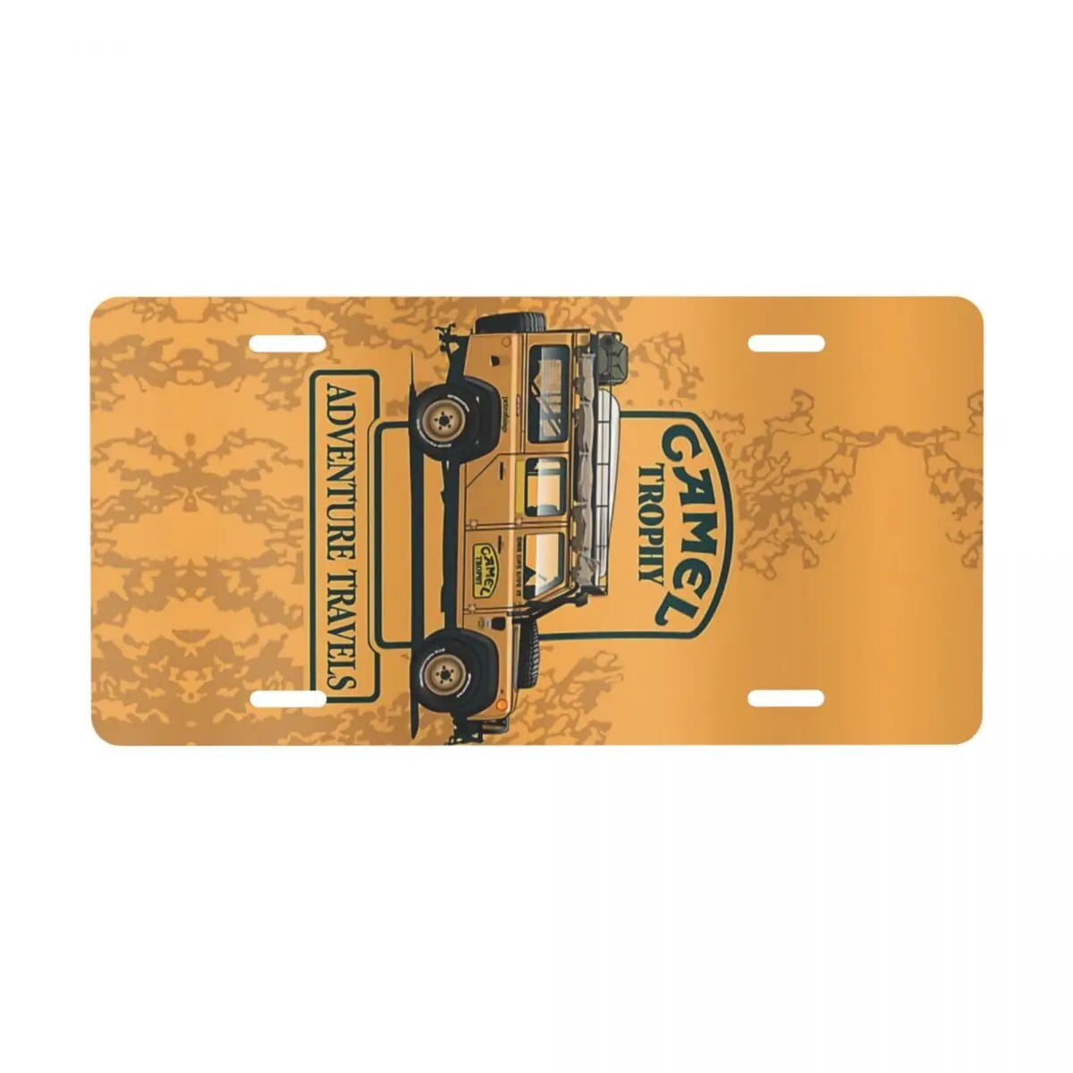 Camel Trophy Logo License Plate Cover Aluminum Metal Novelty Decorative ...