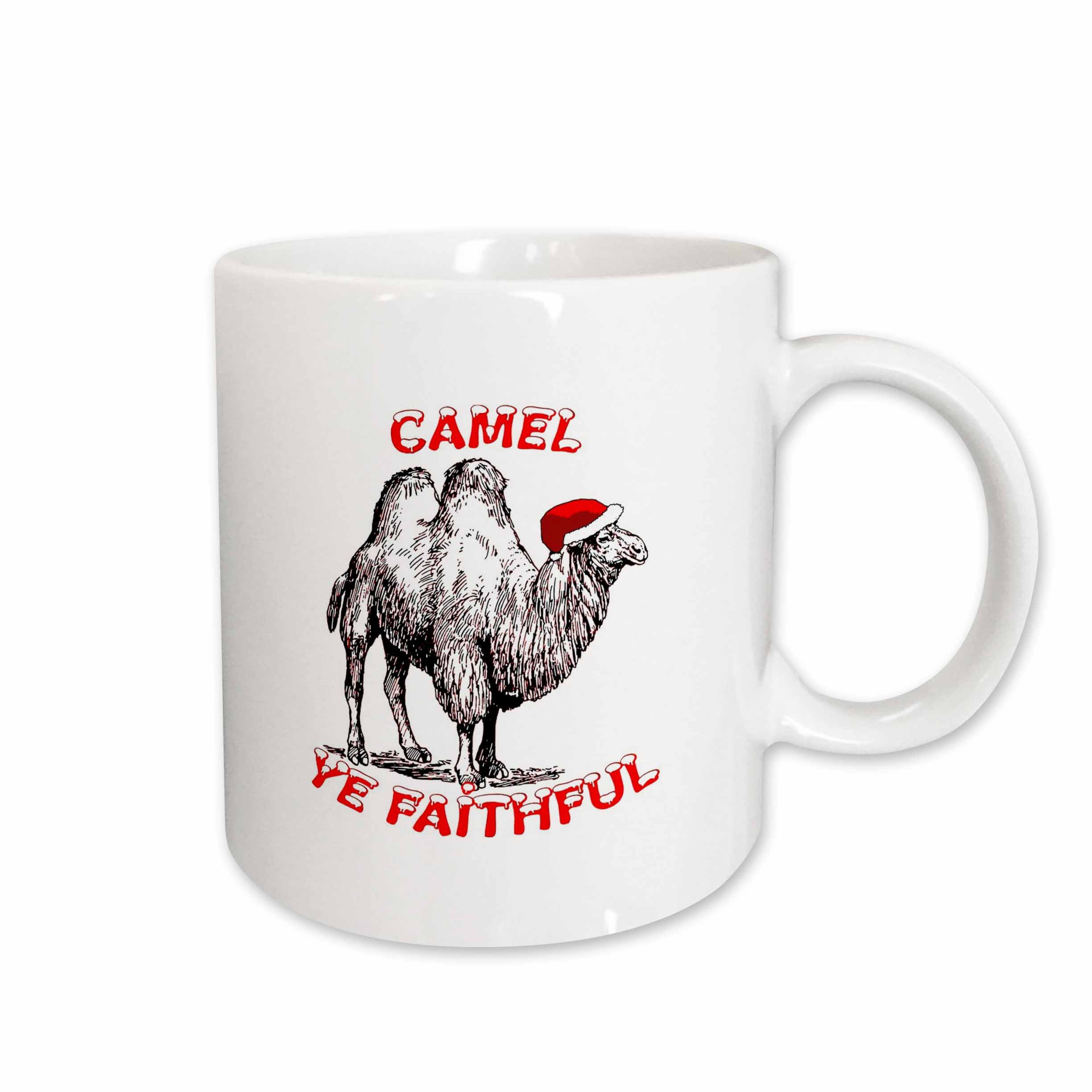 3drose, Camel Ye Faithful Fun Pun Holiday Design, 15oz Mug - Walmart.com