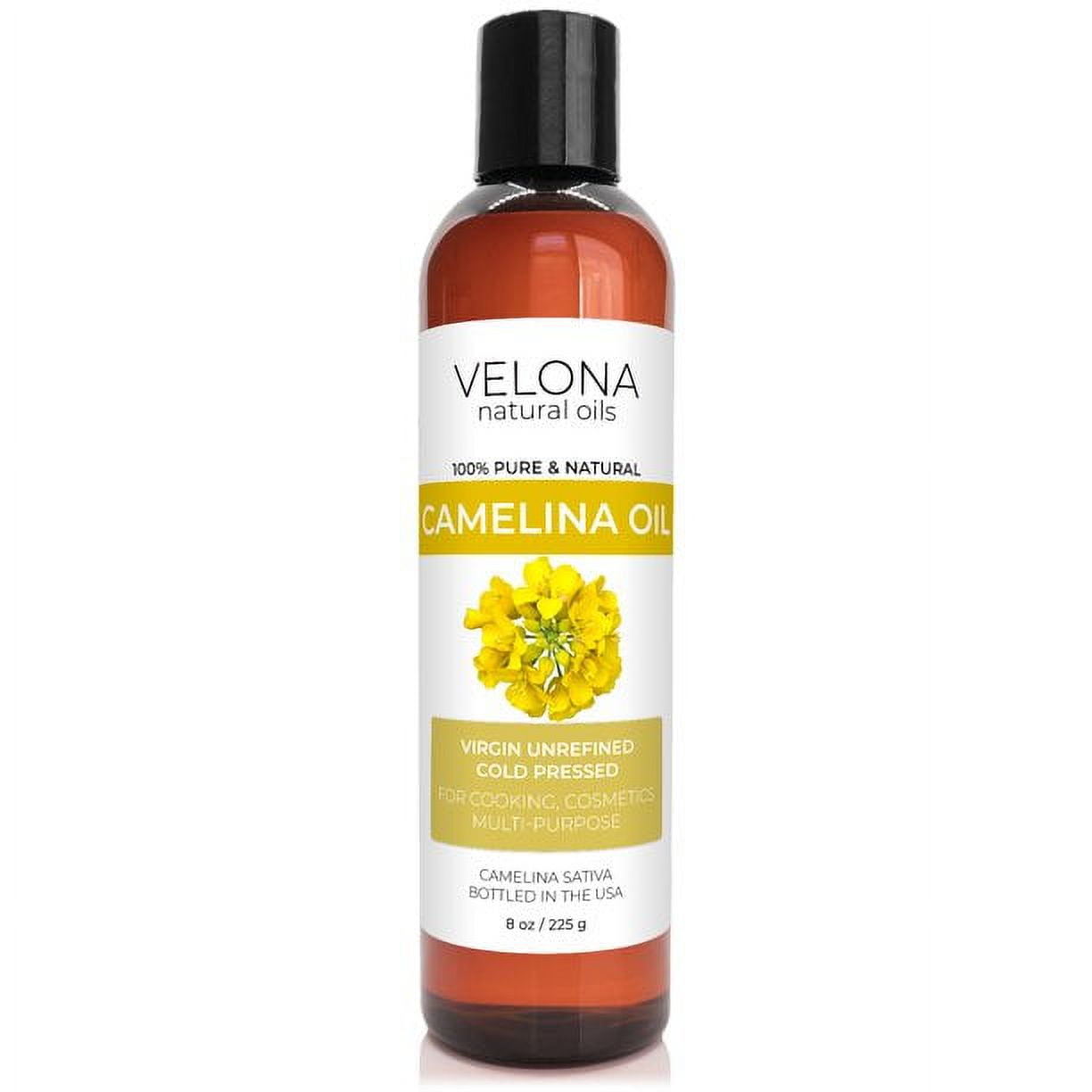 Camelina Seed Oil by Velona - 8 oz | 100% Pure and Natural Carrier Oil ...