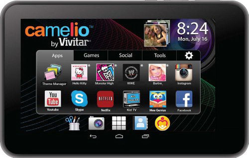 Camelio 7" Android 1GB Family Tablet - Walmart.com