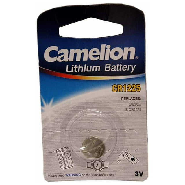 Camelion CR1225 3V Lithium Primary Coin Cell Battery - Non Rechargeable - Walmart.com