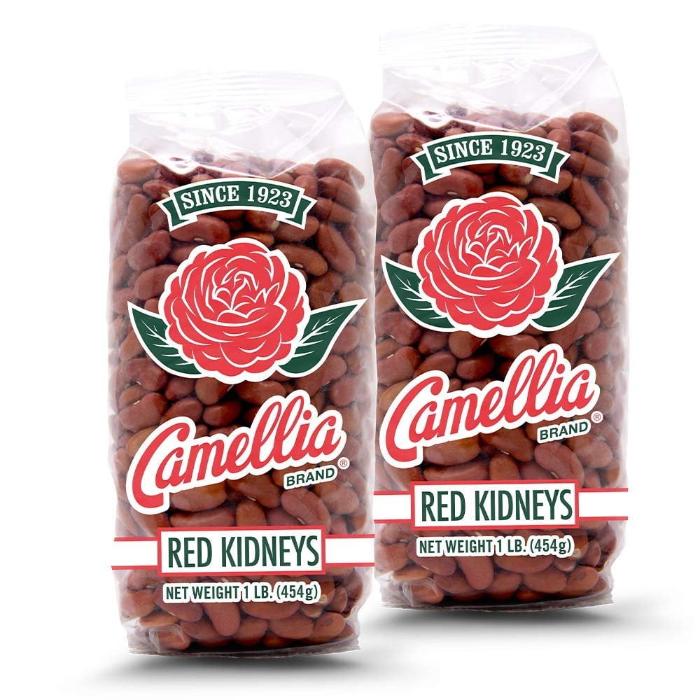 Camellia Brand High-Quality Dry Red Kidney Beans 1lb (2pk) - Walmart.com
