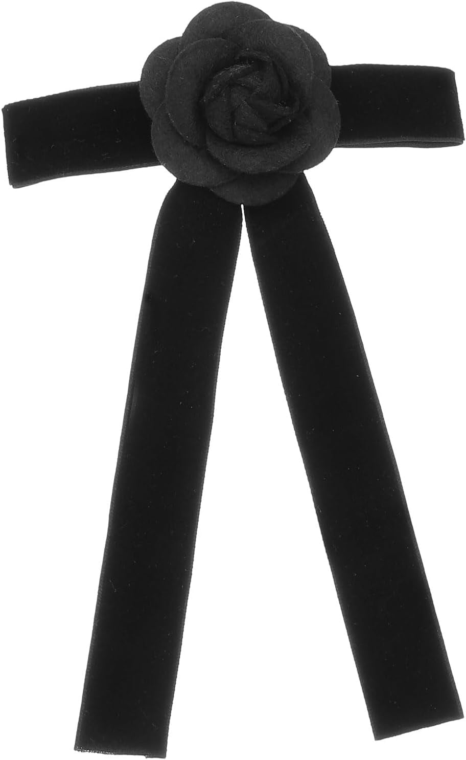 Camellia Flower Brooches for Women, Elegant Faux Wool Flower Brooch ...