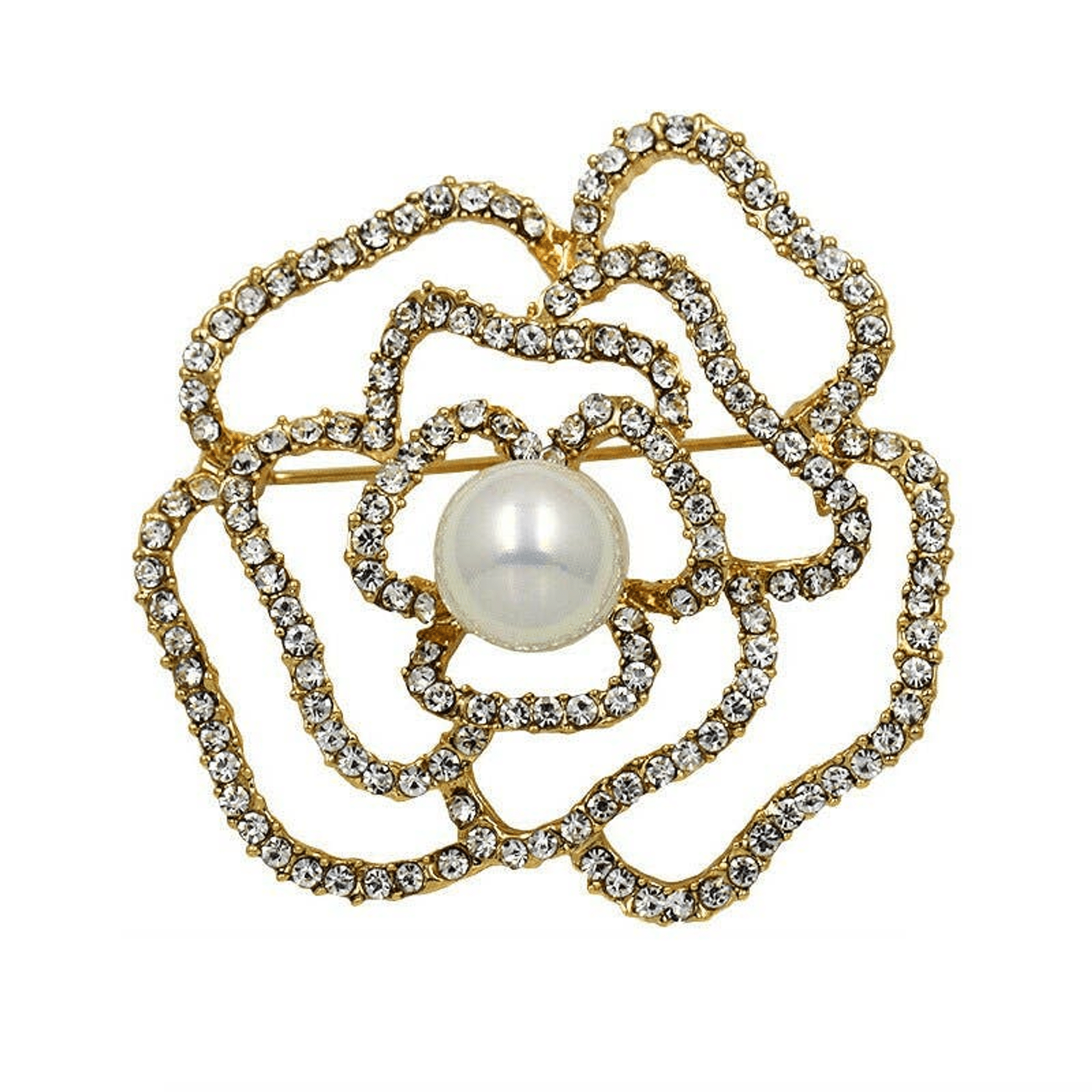 Camellia Luxury Brooch - Walmart.com