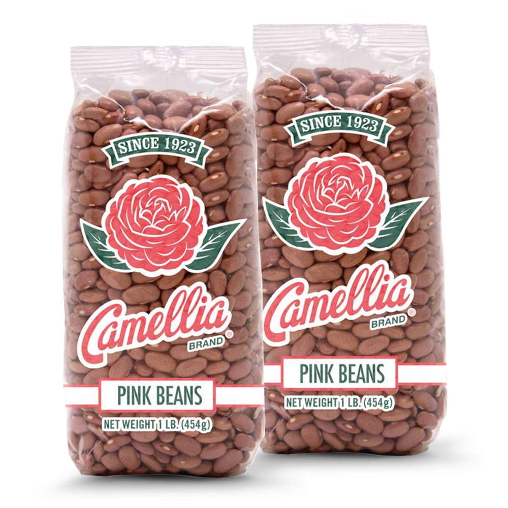 Camellia Brand Dry Small Pink Beans 1 lb - 2 Pack - Walmart.com