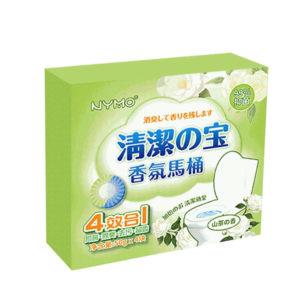 Camellia Scent Toilet Cleaning Block Boxed Fragrance Double Effect ...