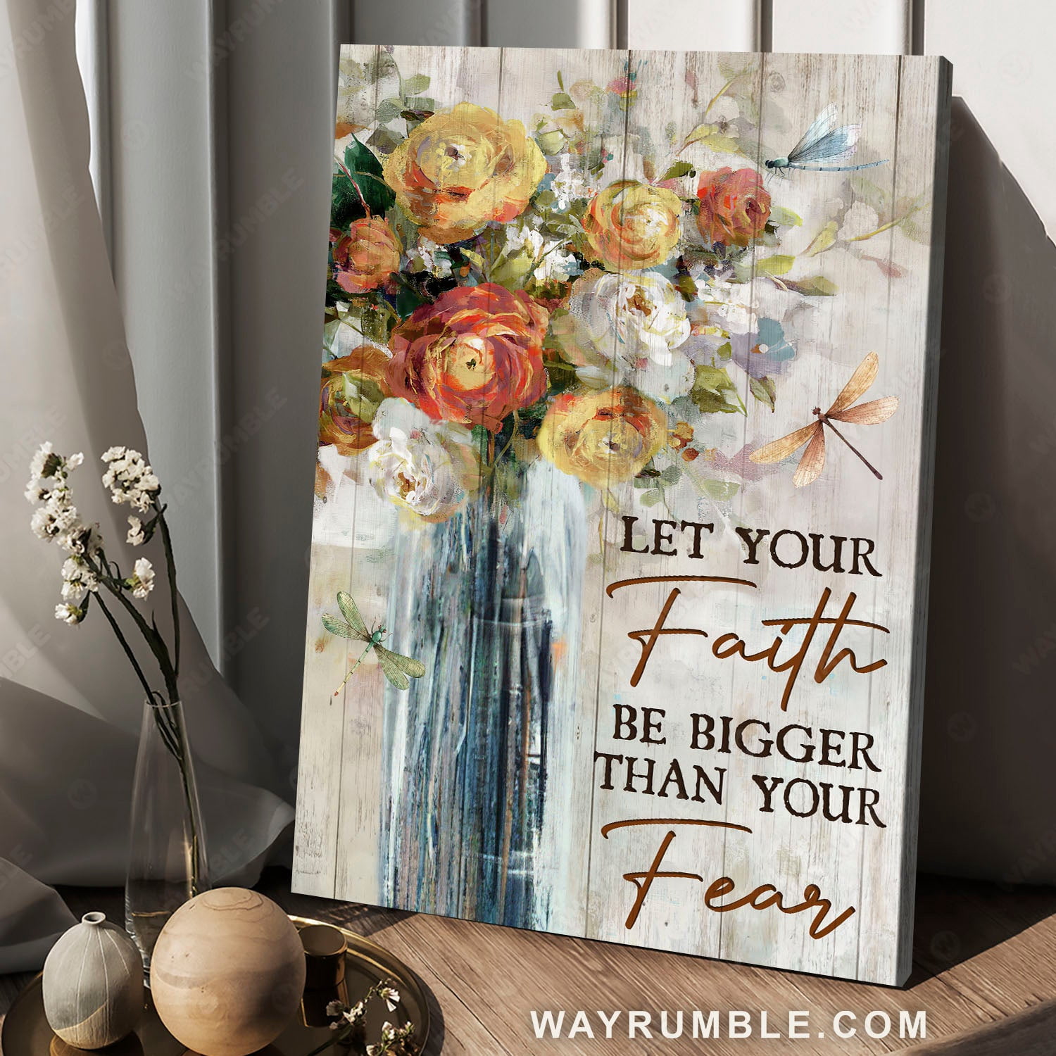 Camellia flower, Glass bottle, Dragonfly drawing, Let your faith be ...