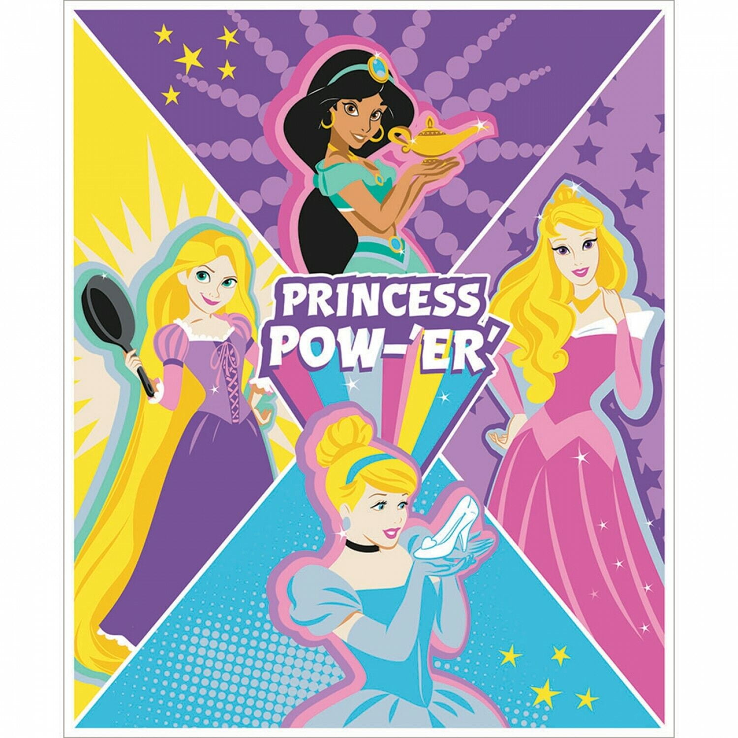Camelot Fabrics Disney Princess Power Collection 35x43" Panel 100% ...
