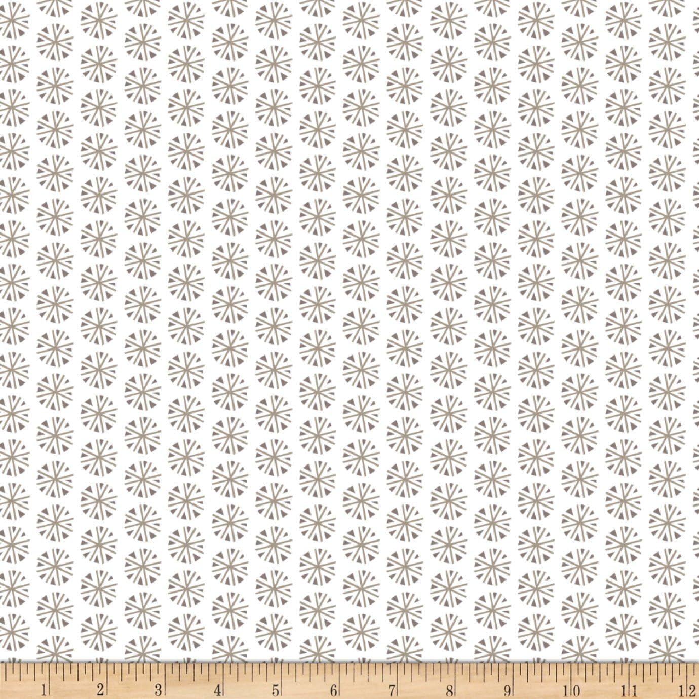 Camelot Fabrics Snowfall Snowflakes White 100% Cotton Fabric sold by ...