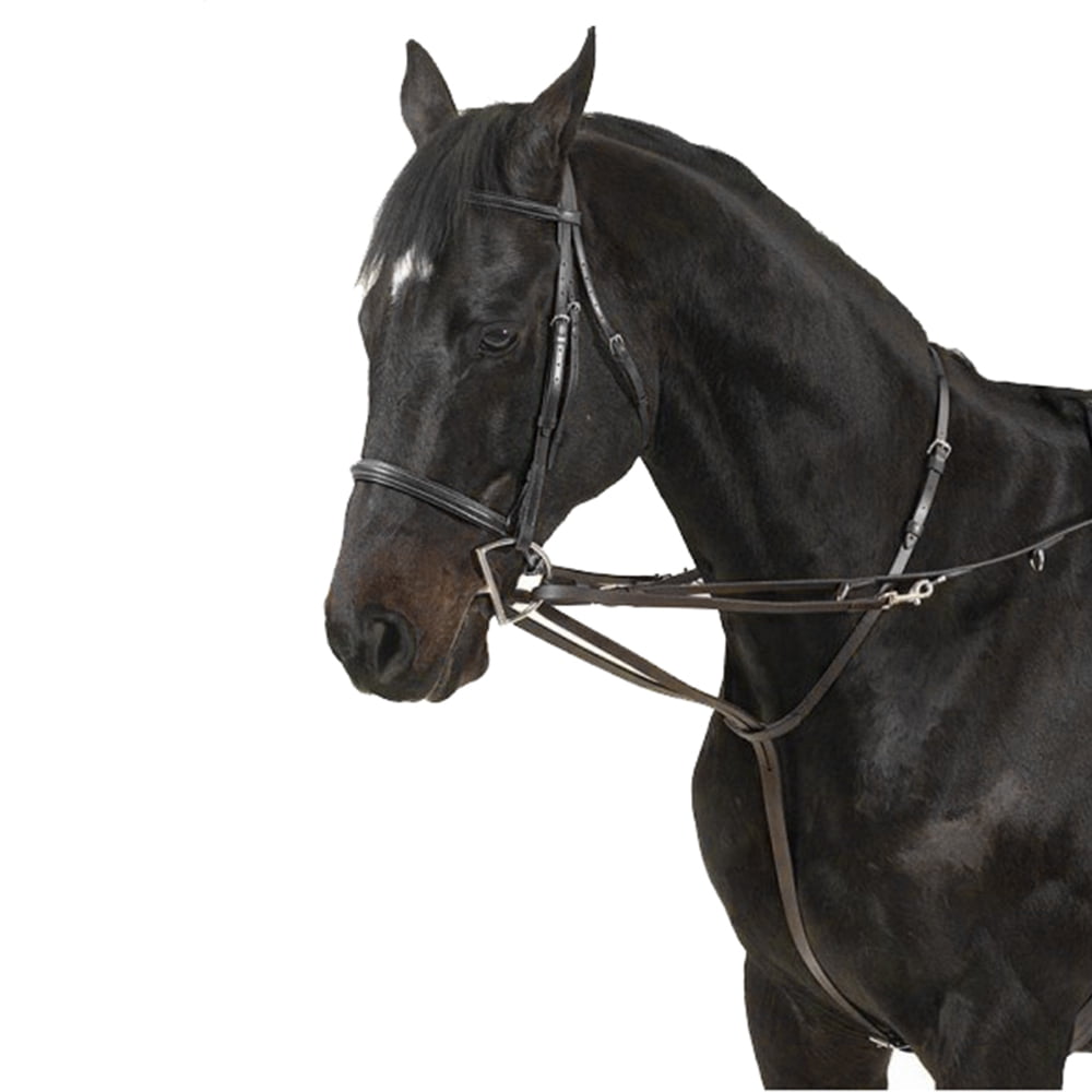 Camelot German Martingale Rein Makescontrolling Horse Safe Black ...