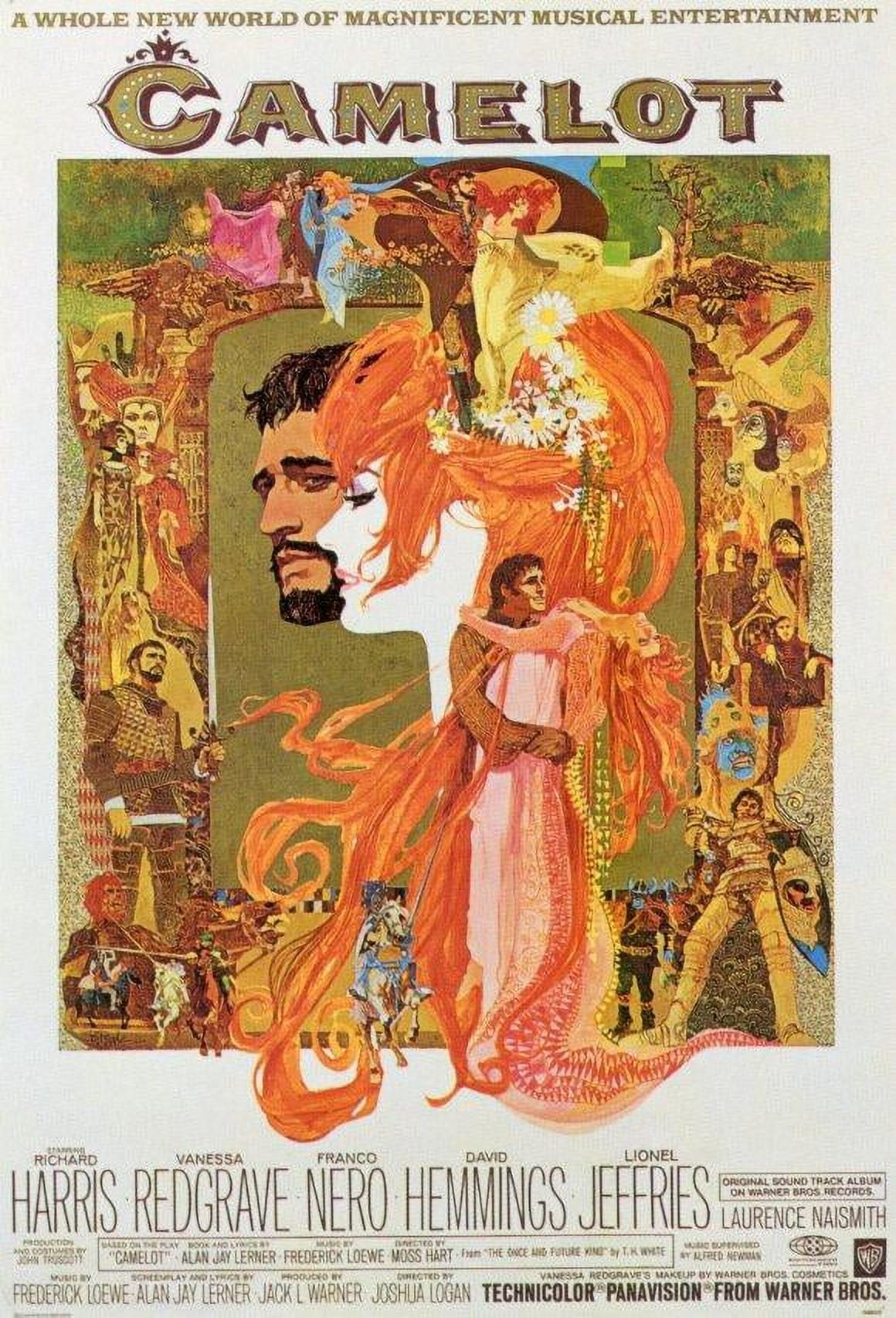 Camelot POSTER (11x17) (1968) - Walmart.com