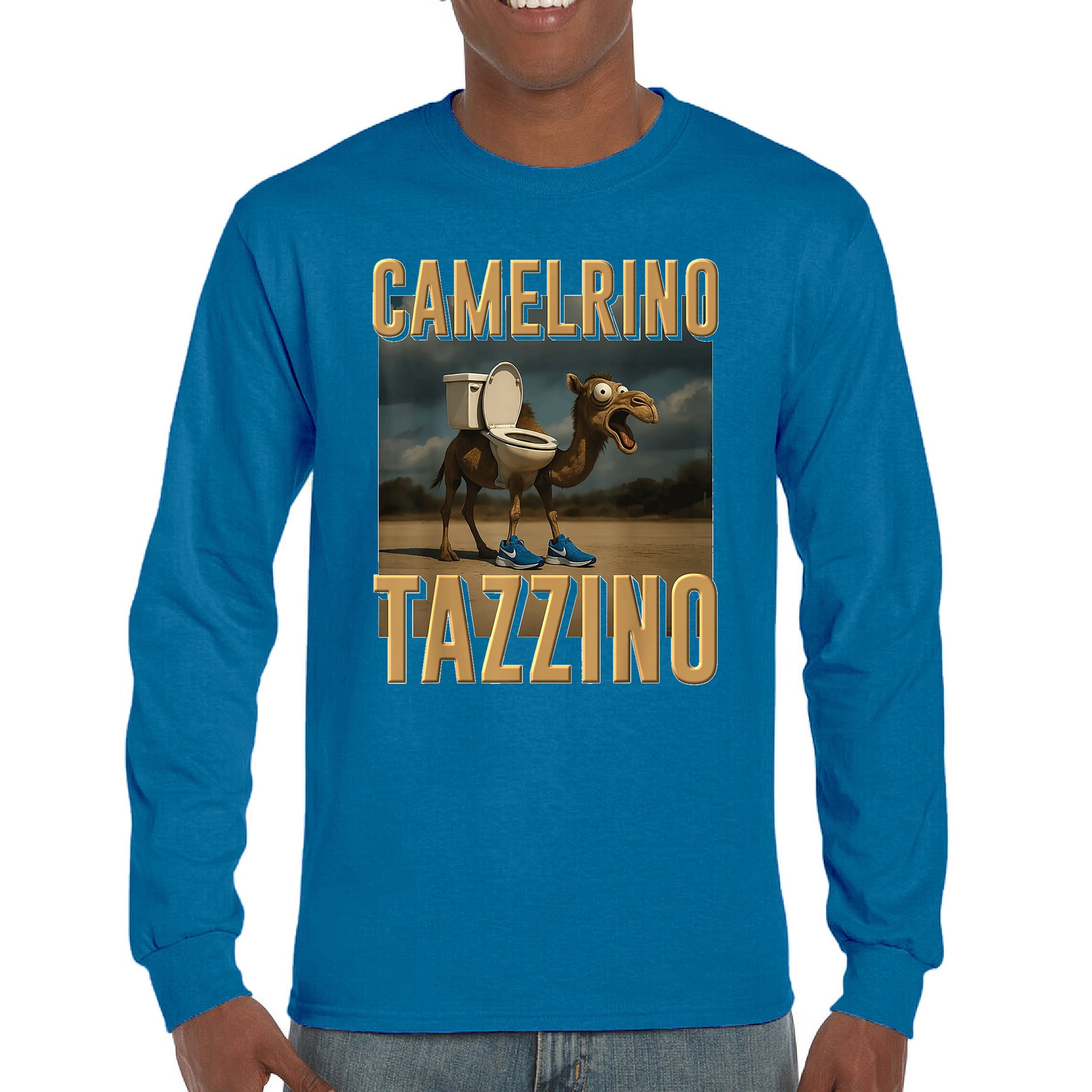 Camelrino Tazzino Long Sleeve T-shirt Funny Italian Brainrot Gen Z ...
