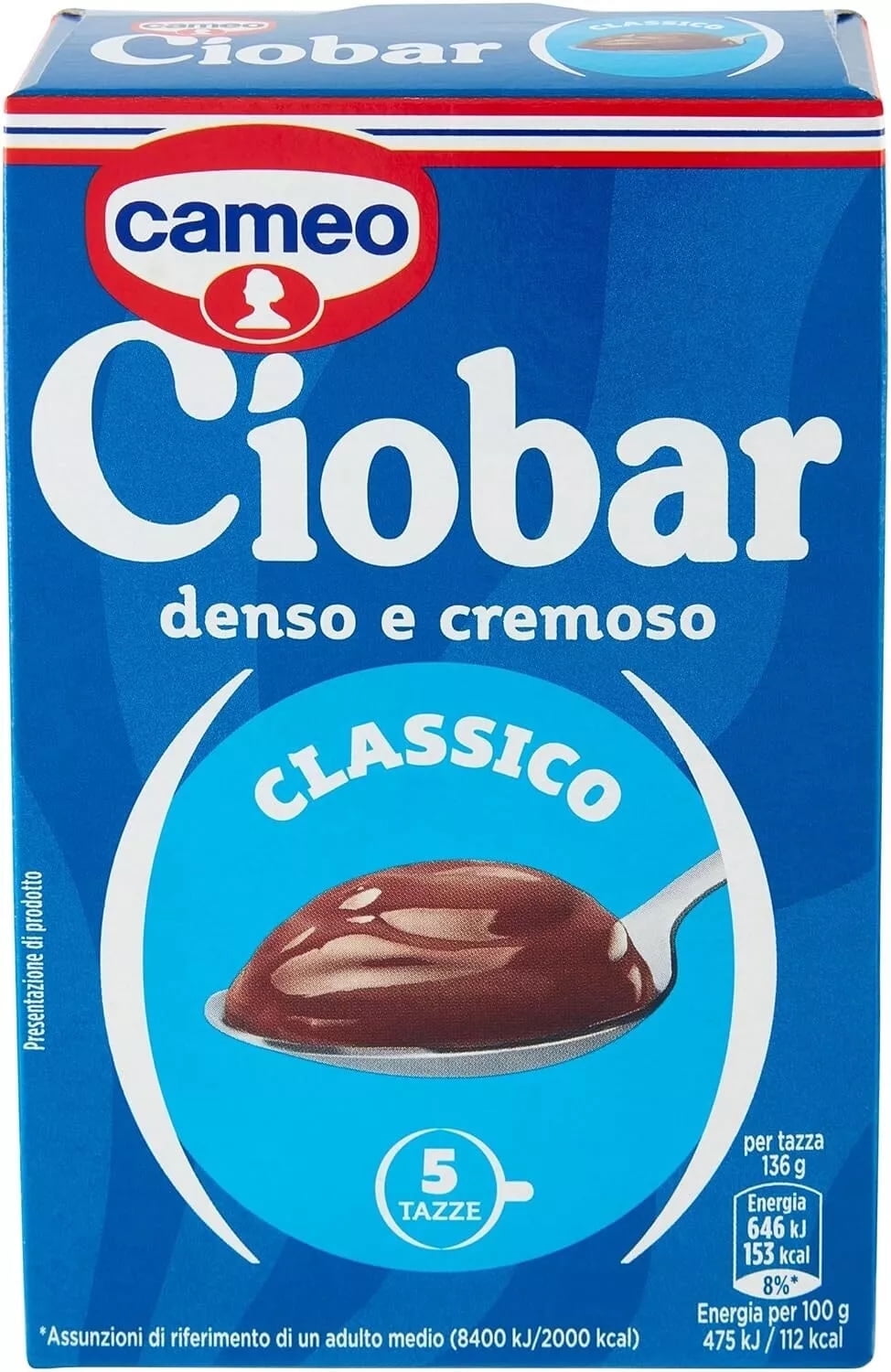 Cameo Ciobar Classico Italian Classic Hot Chocolate 125g 5 Servings MADE IN ITALY Imported Fresh ...