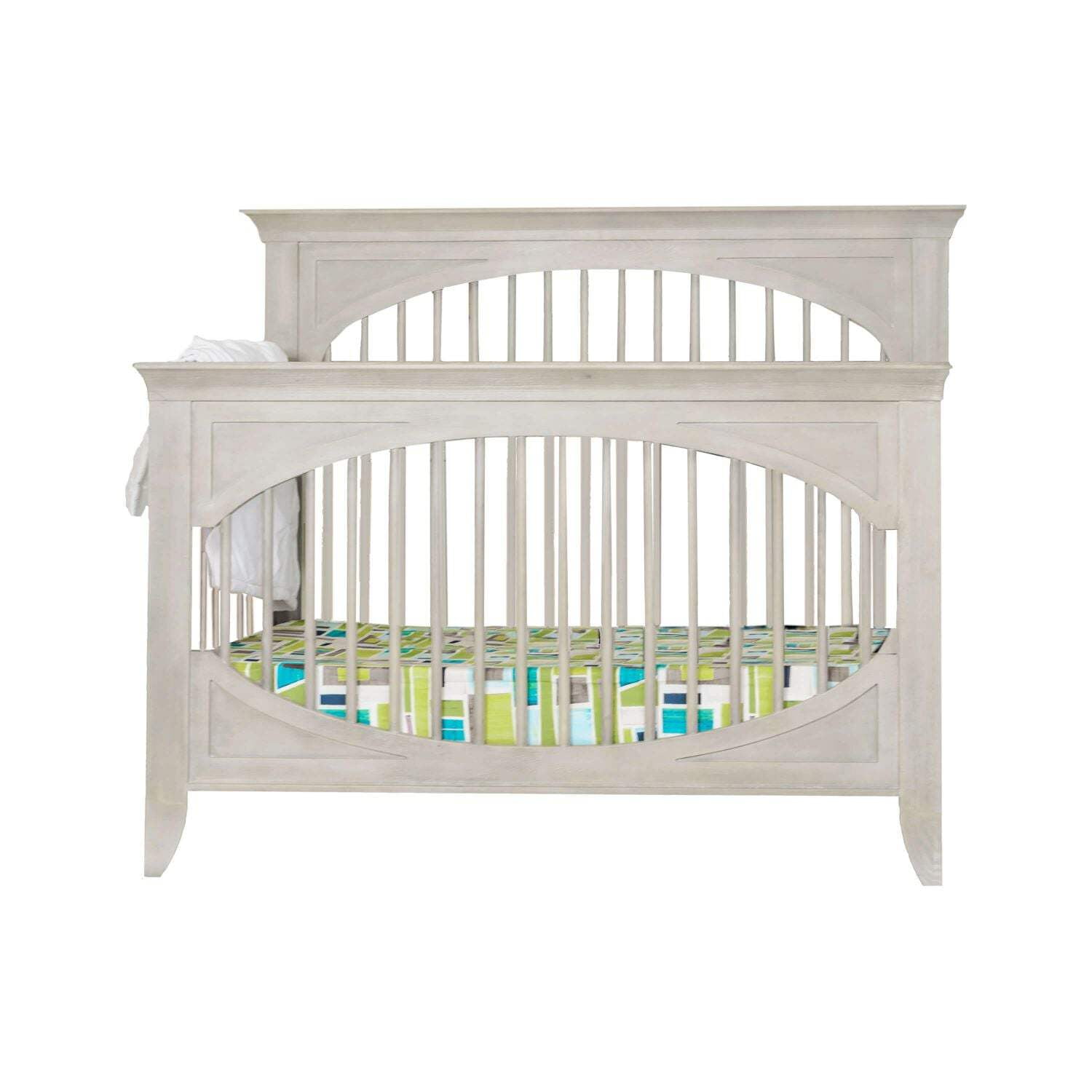 Cameo Oval 4-in-1 Convertible Crib - Walmart.com