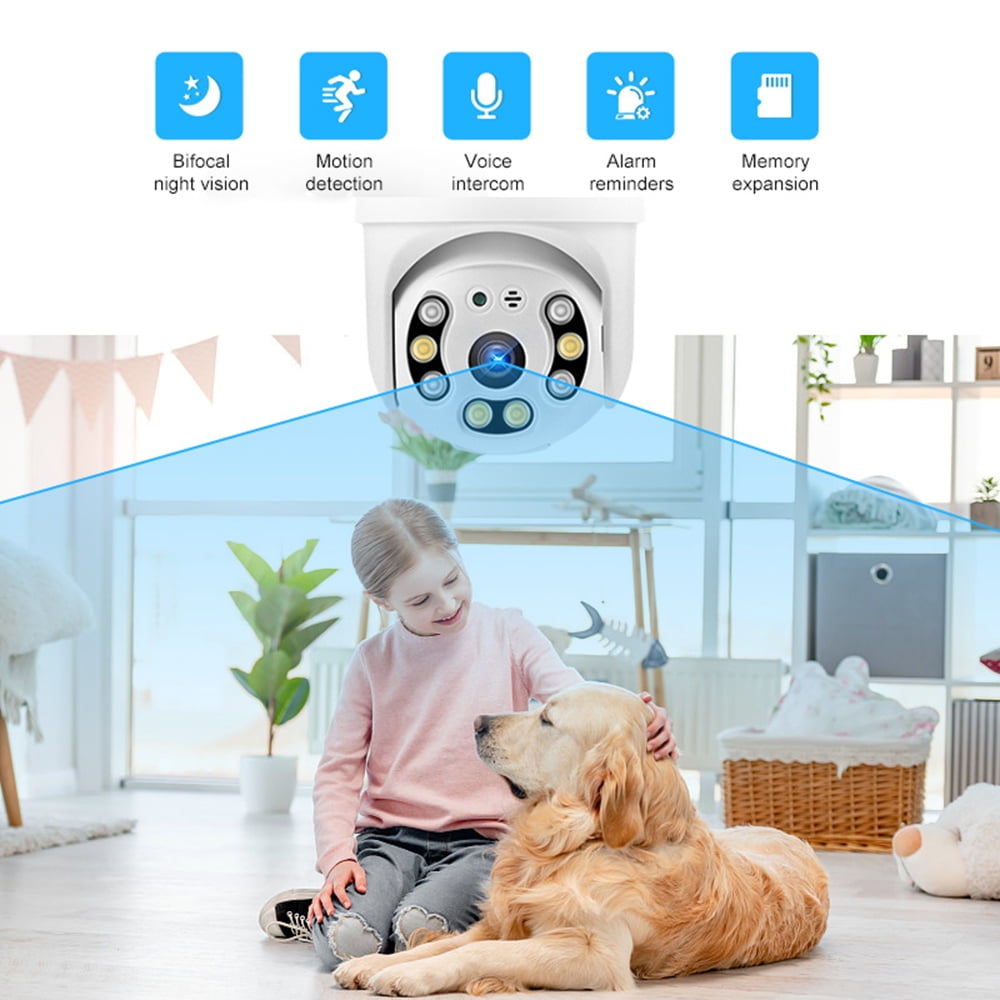 Camera 1080P Smart WiFi Camera System Waterproof Wireless Monitor ...