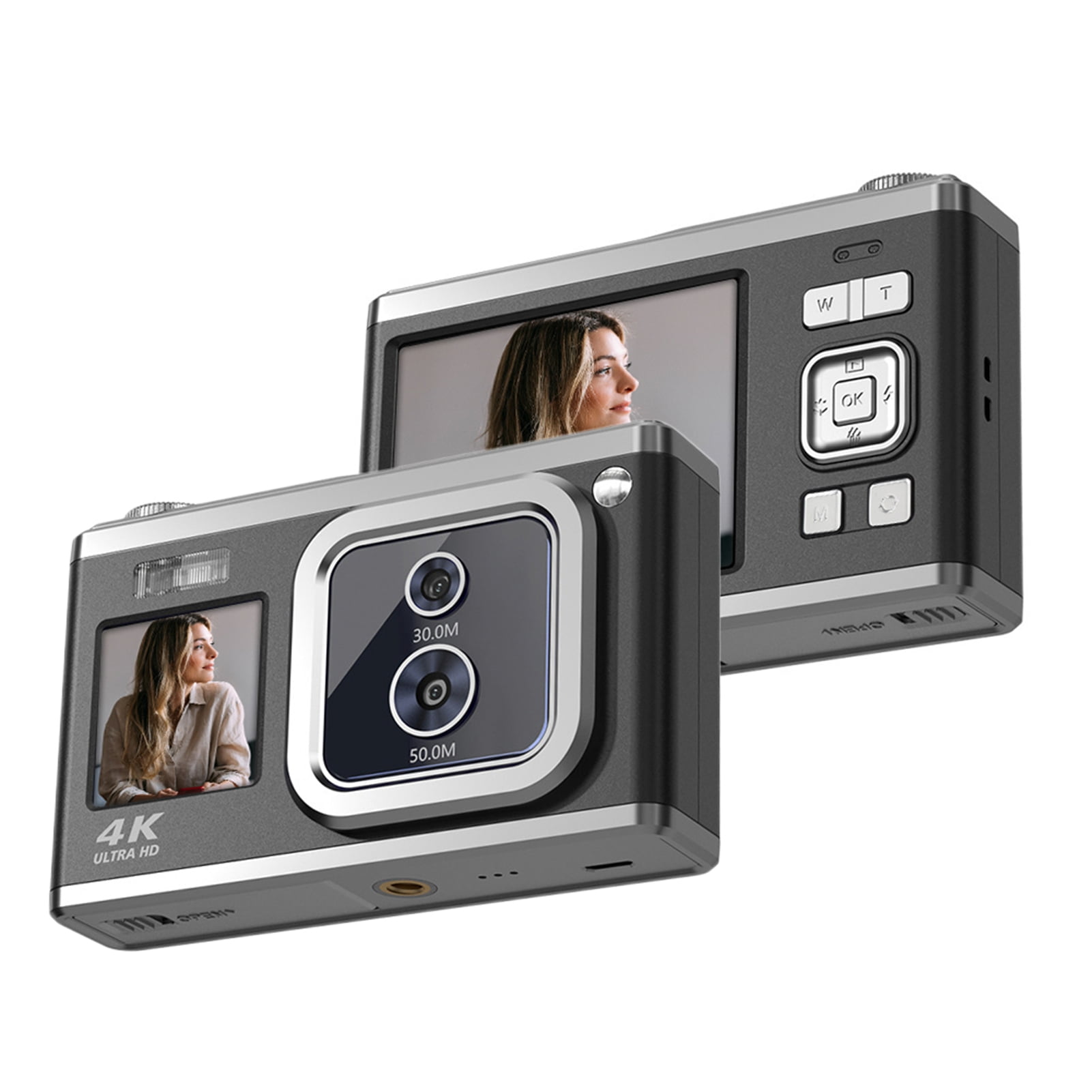 Camera 2.88 Inch Portable Digital Camera Compact Camera 50MP 4K Ultra ...
