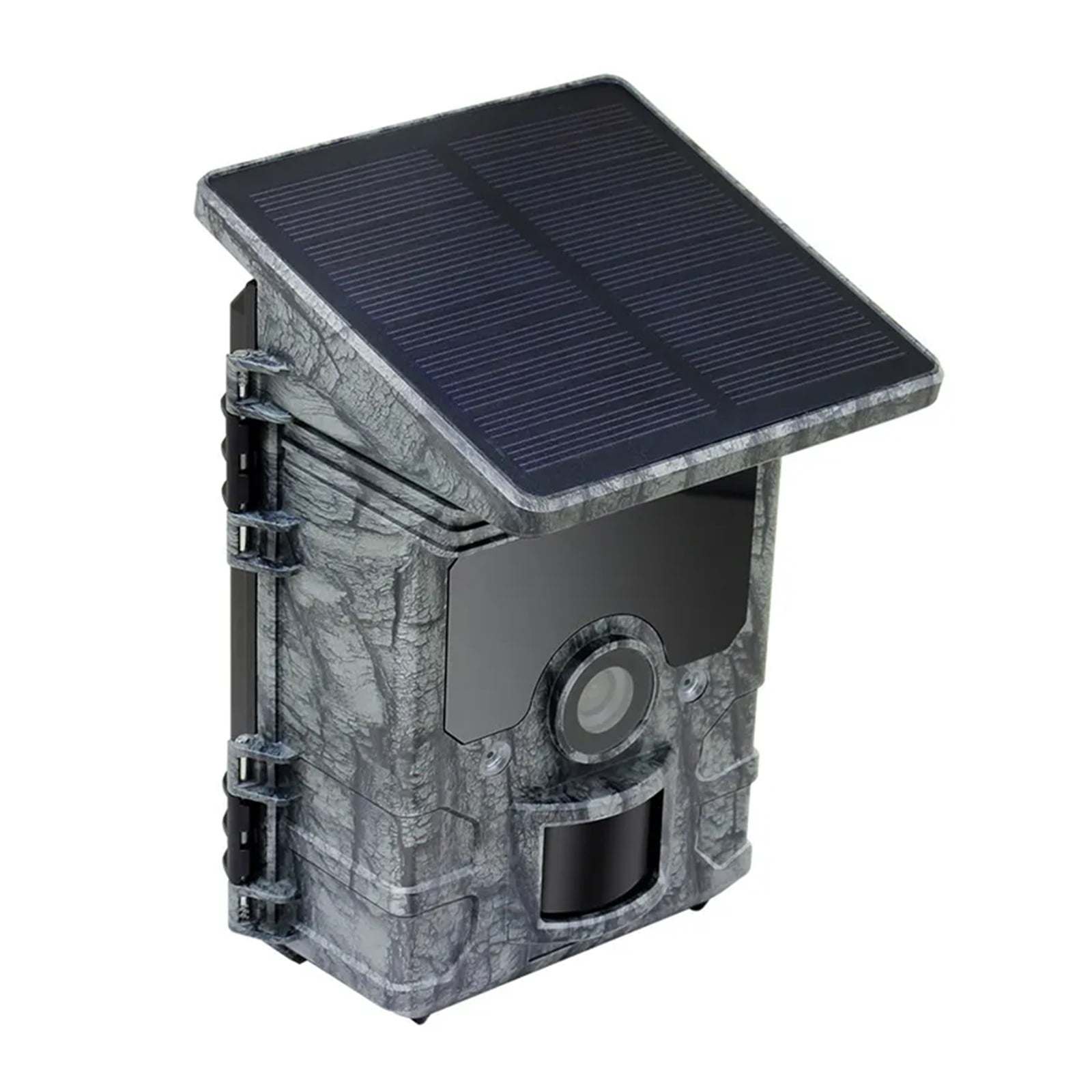 Camera 4K HD With Solar Panel Powered Trail Camera Trap Night Vision ...