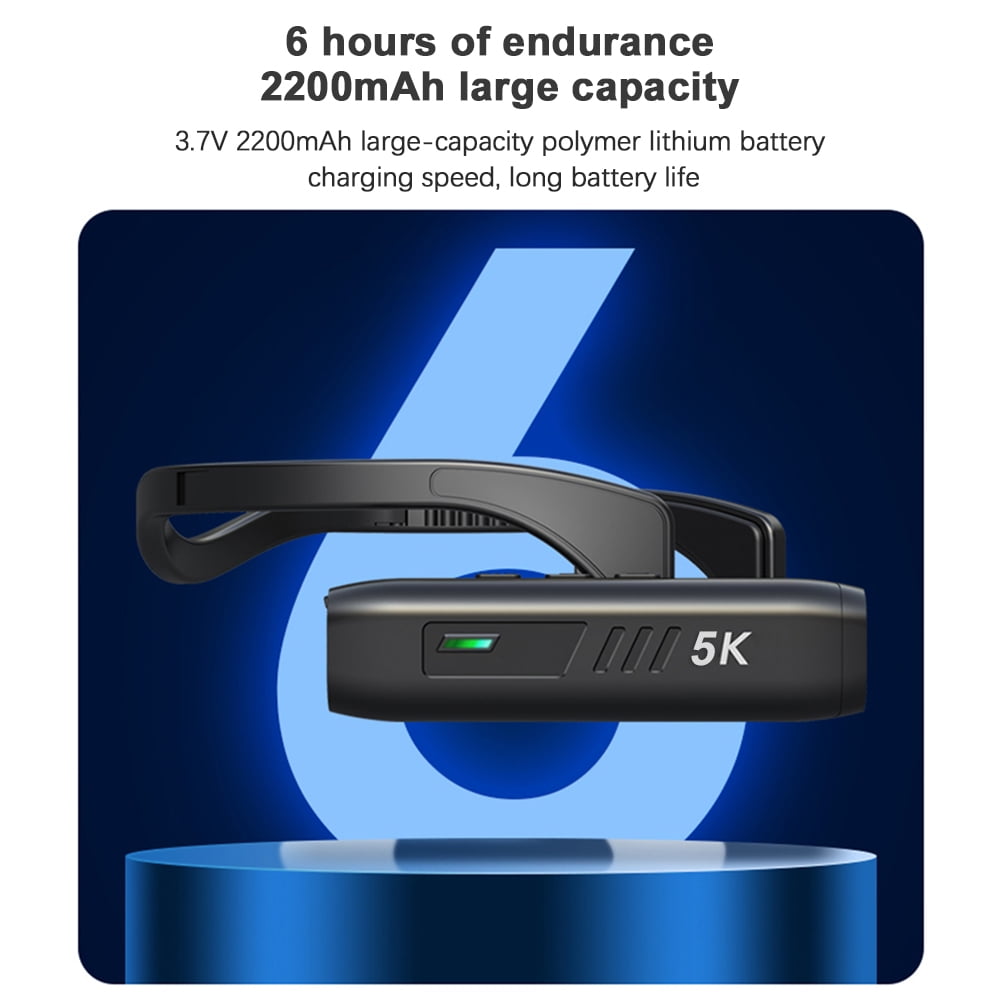 Camera 5K Head Mounted Camera Wearable WiFi Video Camera Camcorder ...