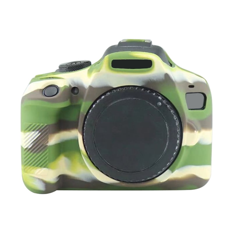 Camera Accessories Soft Silicone Protective Case for Canon EOS 2000D ...