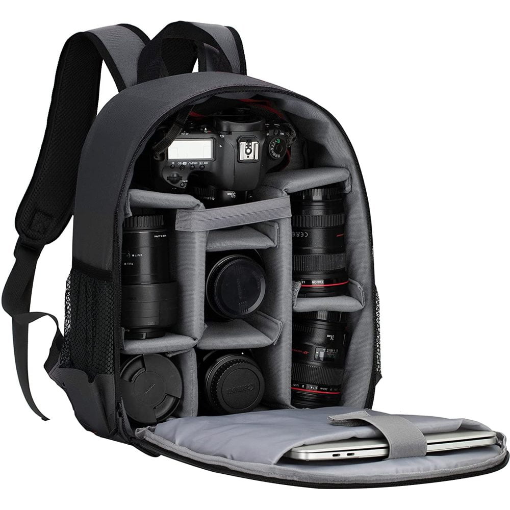 Camera Backpack Small SLR Photo Backpack Waterproof Camera Backpack ...