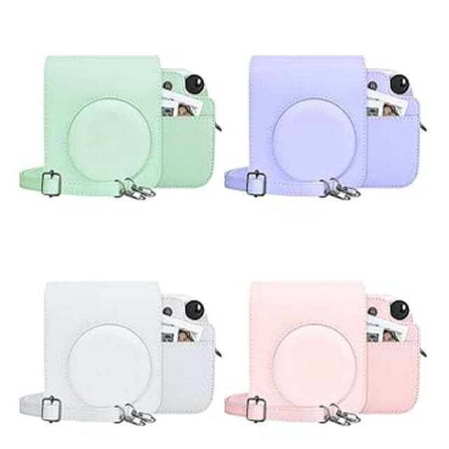 Camera Bag, Leather Bag, Fits for Fujifilm, Instax Mini 12 Instant Film ...