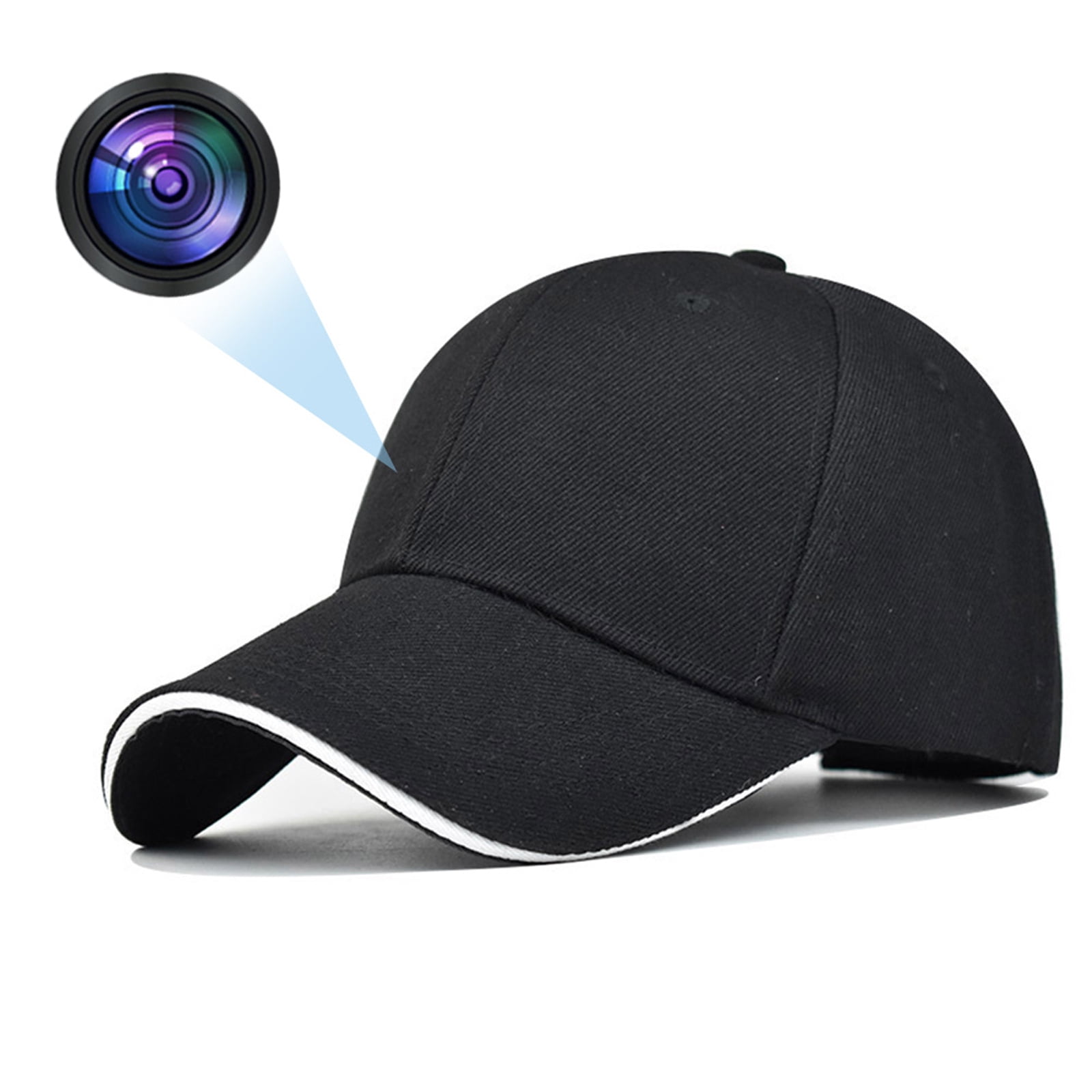 Camera Baseball Cap USB 1080P HD Camera Baseball Hat Unisex Design ...