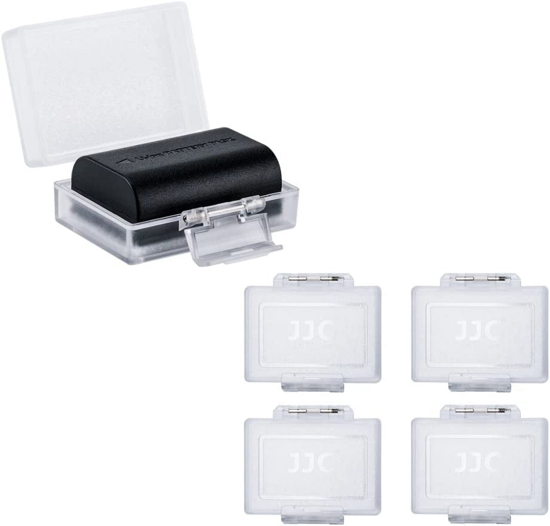 Camera Battery Case Holder Box for LP-E17 LP-E10 LP-E6 LP-E6N,EN-EL15a ...