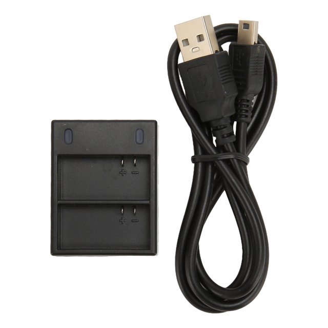 Camera Battery Charger Dual Channel USB Camera Battery Charger with ...