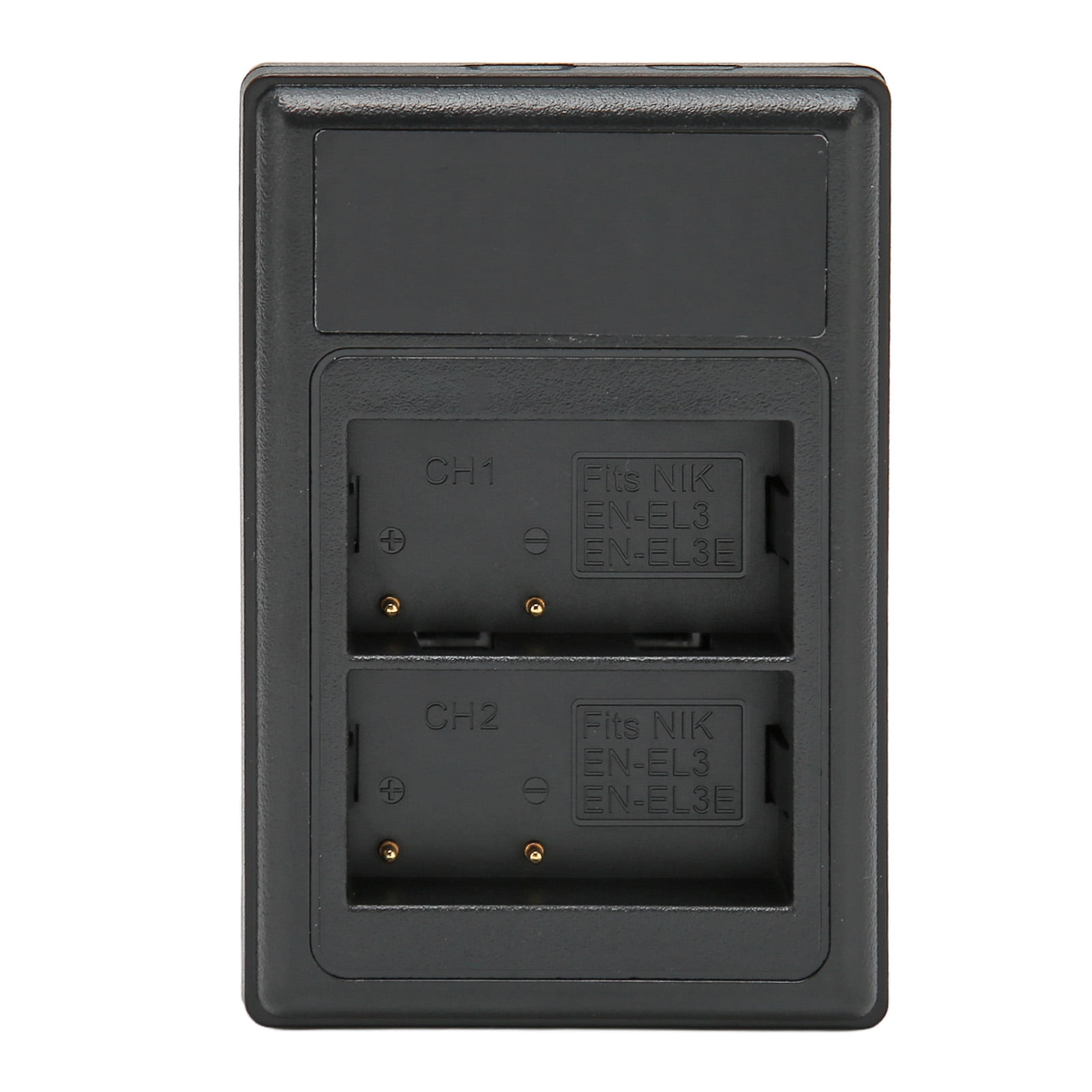 Camera Battery Charger USB Dual Battery Charger with Power Display for ...