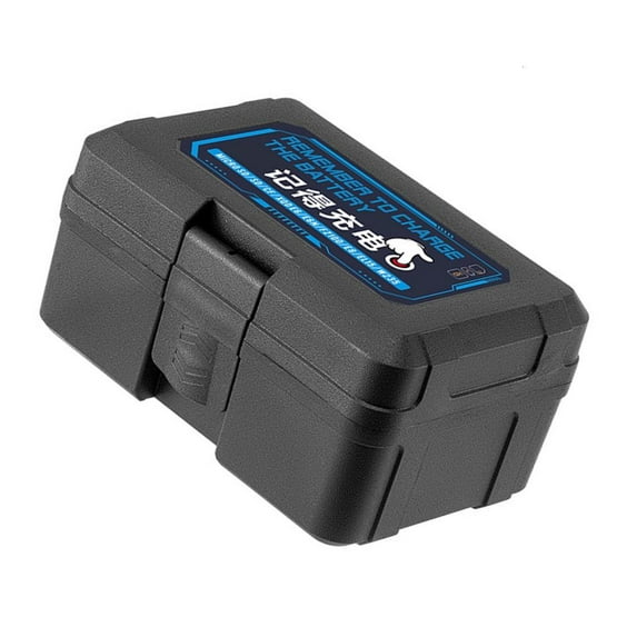Camera Battery Storage Case With Shockproof Compartments For DSLR ...