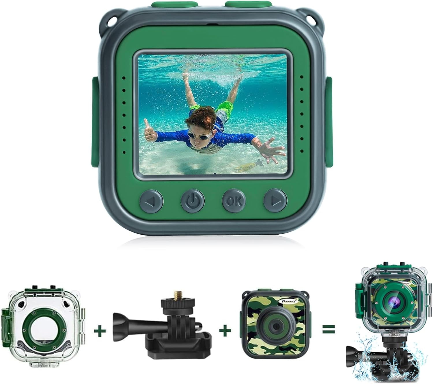 Camera - Birthday for 3-12 Year Old Boys 1080P Underwater Video Camera ...