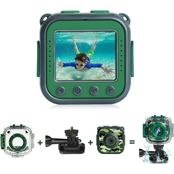 Camera - Birthday for 3-12 Year Old Boys 1080P Underwater Video Camera ...