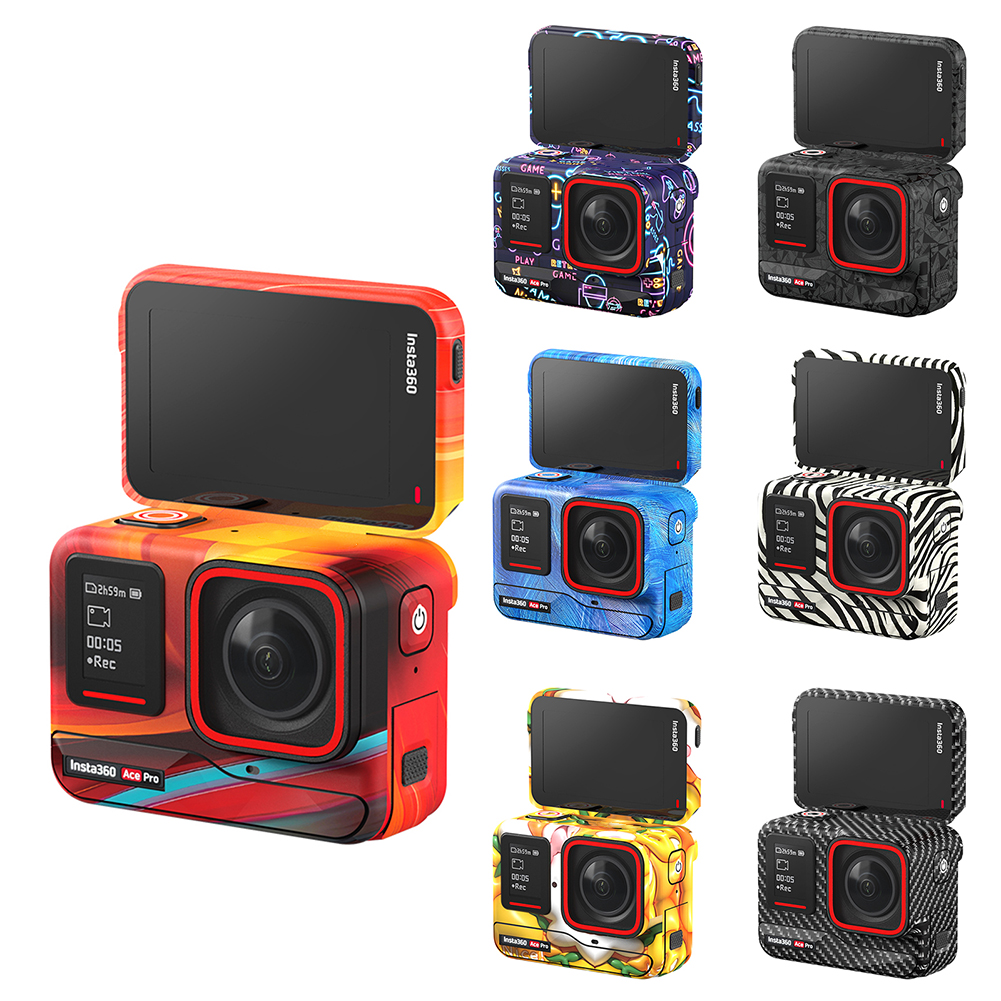 Camera Body Stickers Easy To Paste Camera Decal PVC Skin Decorative ...