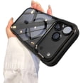 Camera Bracket Shockproof Clear Magnetic Phone Case for iPhone ...