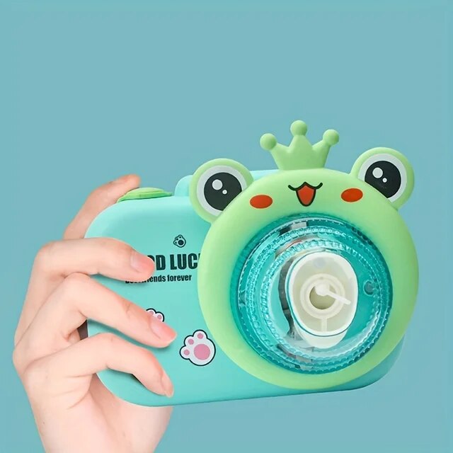 Camera Bubble Machine for Kids with Bubble Solution Bubble Machine Toy ...