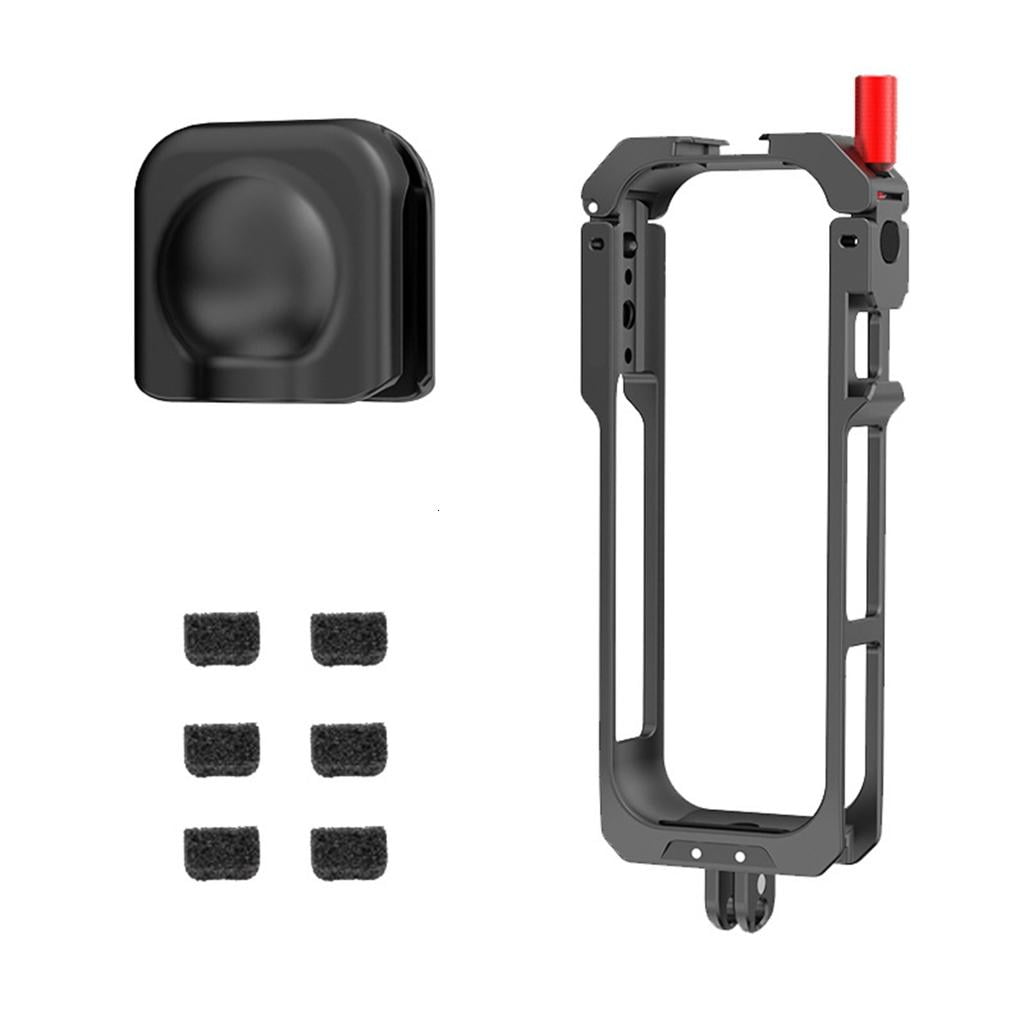 Camera Cage Protective Bracket Shell For 360 X5 Camera Cold Shoe Mounts ...
