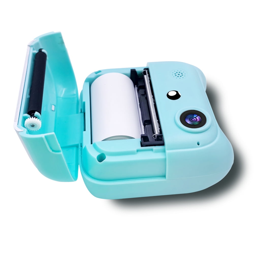 Camera,Cartoon Inkless Camera Kids Camera Printer Inkless Thermal ...