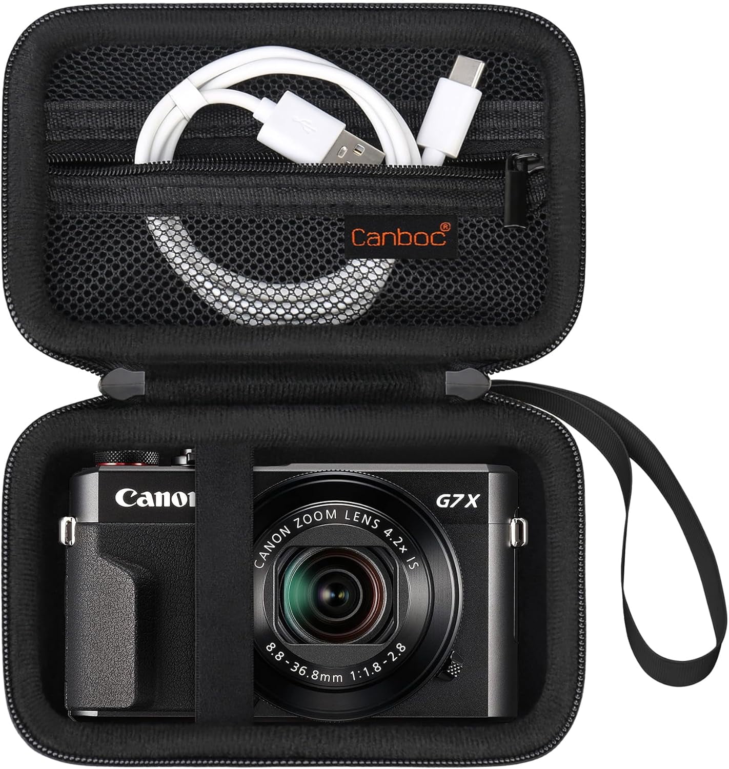 Camera Case for PowerShot G7 X Mark III/ G7X II Digital 4K Vlogging ...