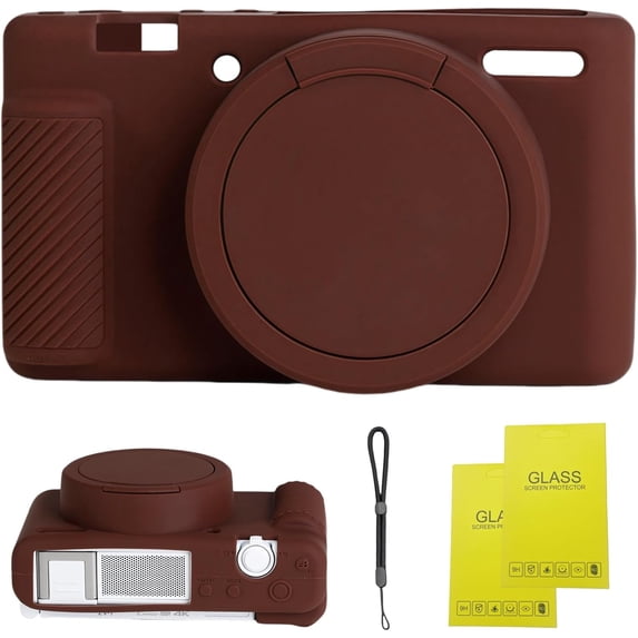 Camera Case for ZV-1,ZV1 Soft Cover Rubber Sleeve with Removable Lens ...