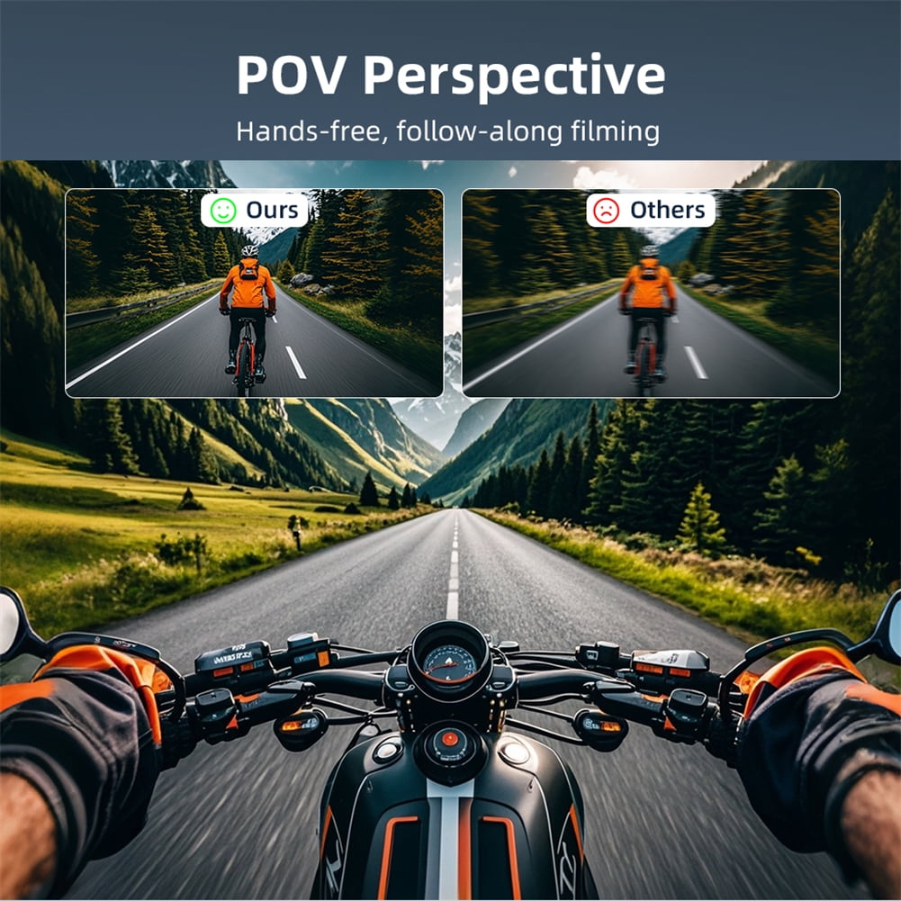 Camera Chest Strap Mounting Holder First Angle POV Perspective ...