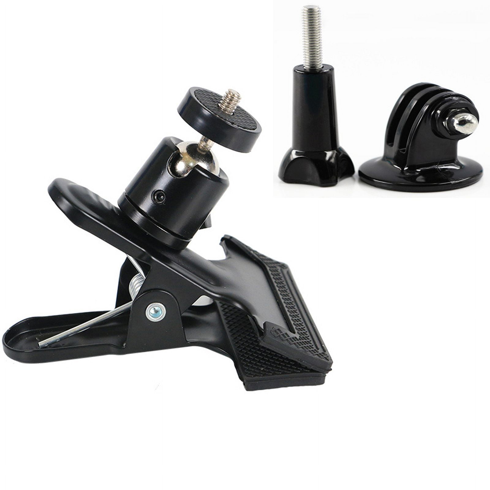 Camera Clip Clamp Flash Holder Mount with 360 Swivel Photography Ball ...