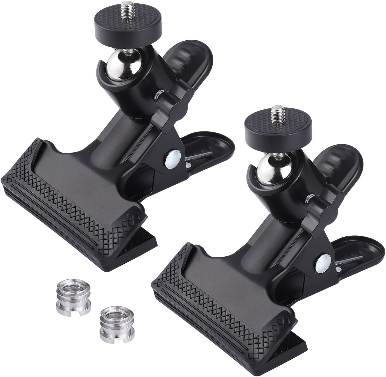 Camera Clip Set, 2pcs Multi-Function Camera Clamps with 2pcs 1/4" to 3/ ...