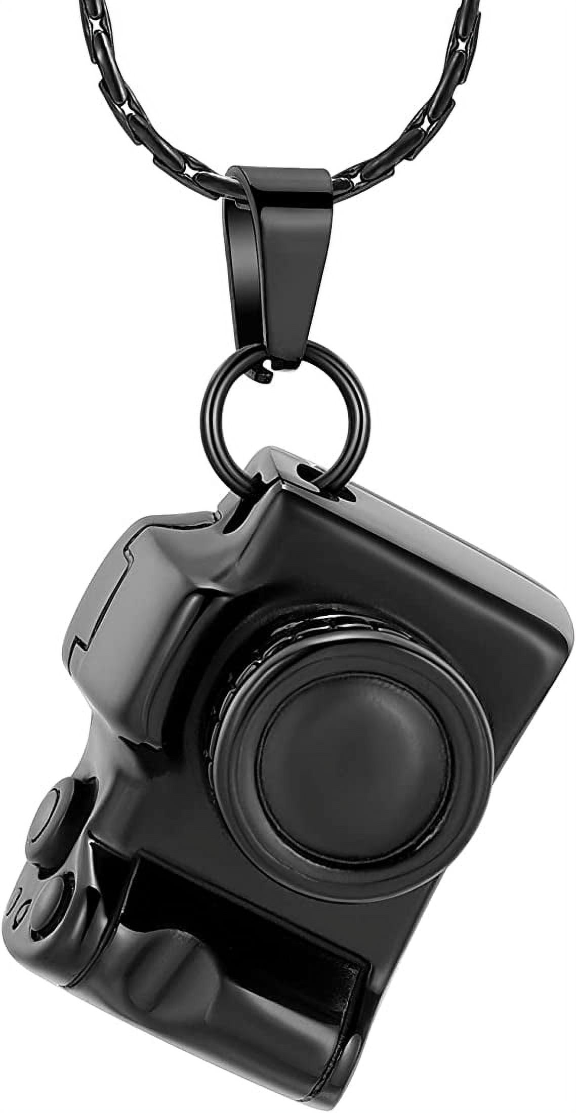 Camera Cremation Urn Necklace Camera Cremation Jewelry for Ashes ...