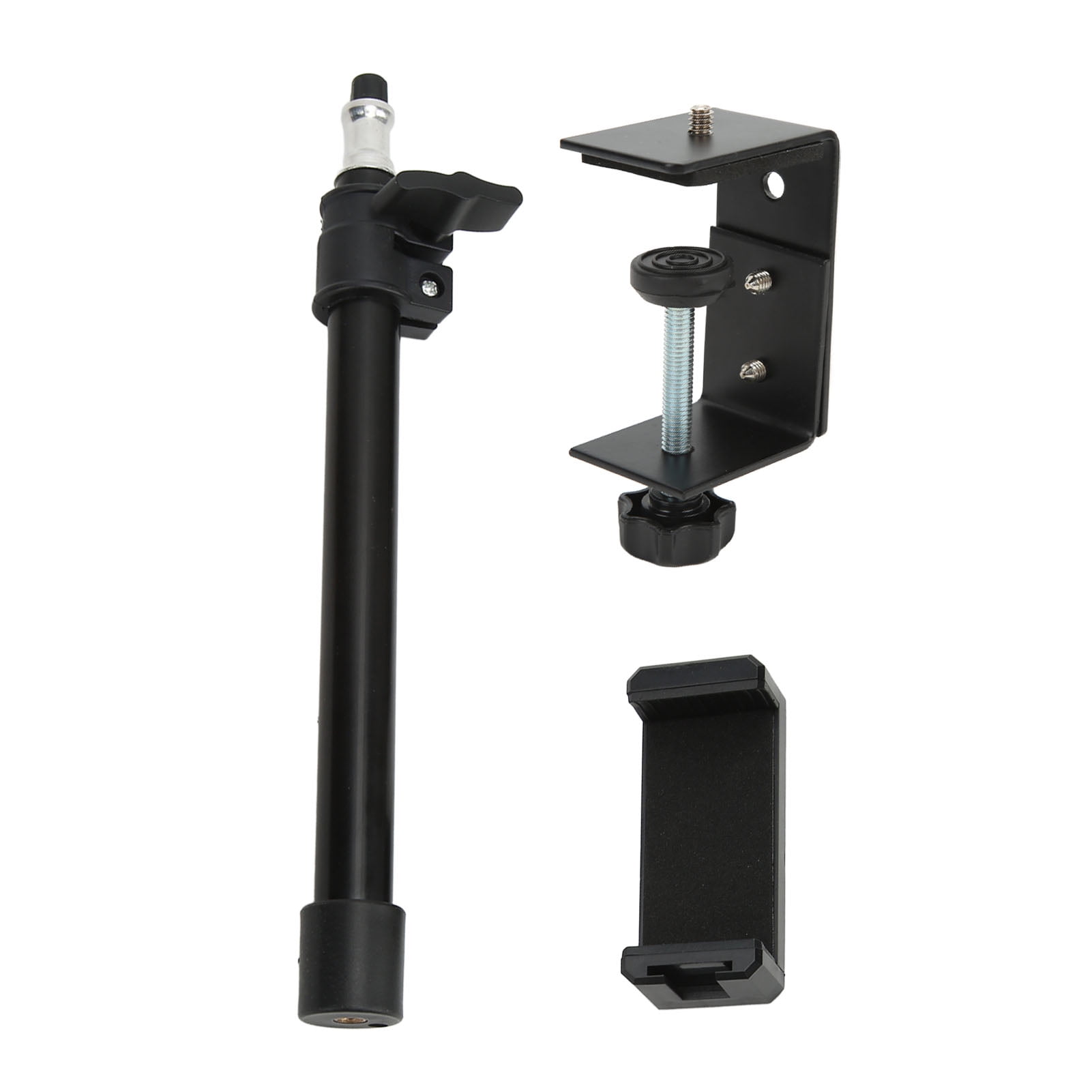 Camera Desk Mount Retractable C Clamp Desk Mount Light Stand for Camera ...