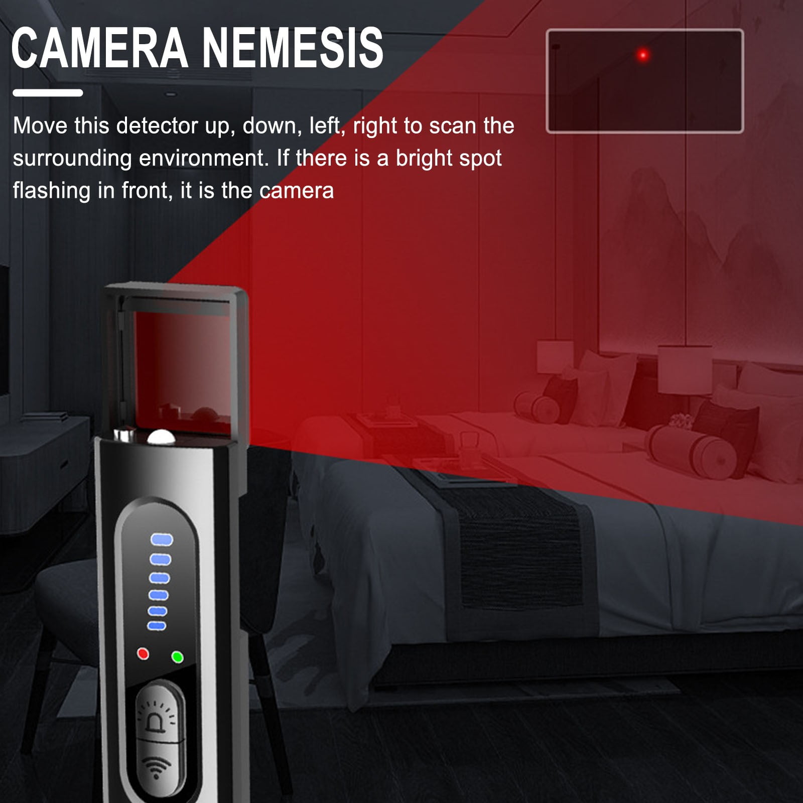Camera Detector X13 | Hotel Room GPS Tracker Finder | Anti ...
