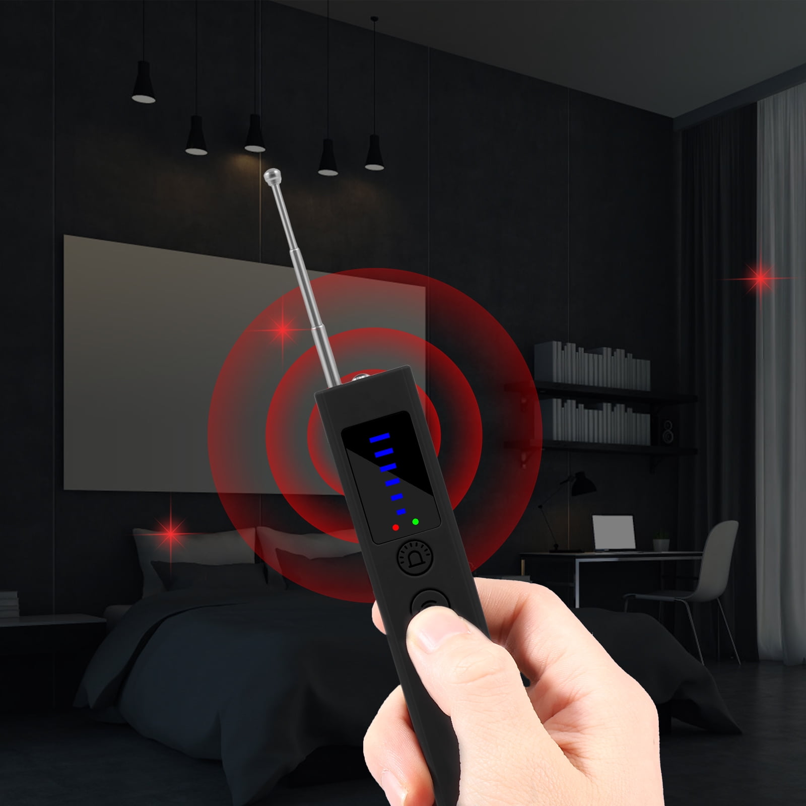 Camera Detector with 5 Levels Sensitivity Portable Wireless Camera ...