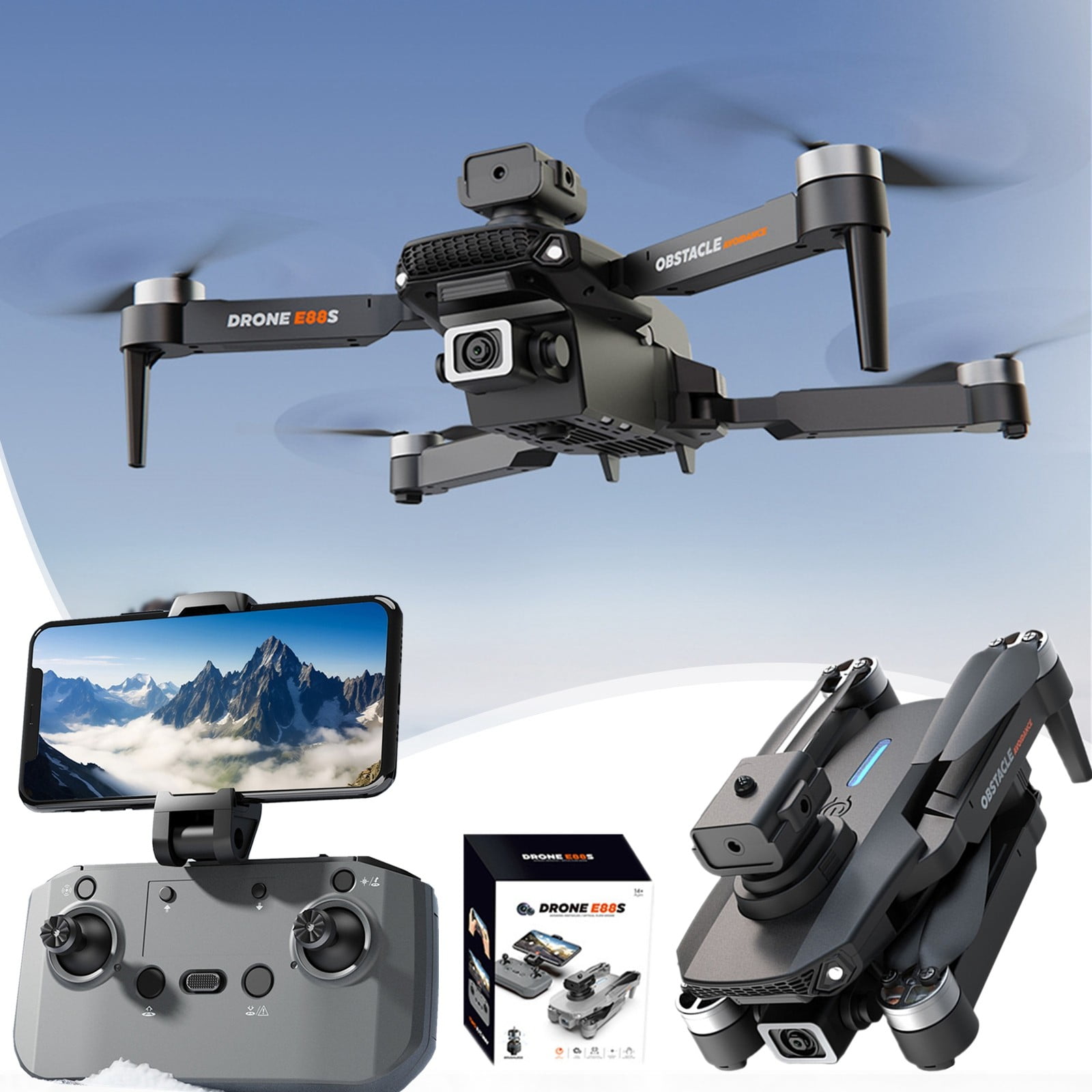 Camera Drone Gift, Drones with Camera, Drone with 1080P Camera WIFI FPV ...