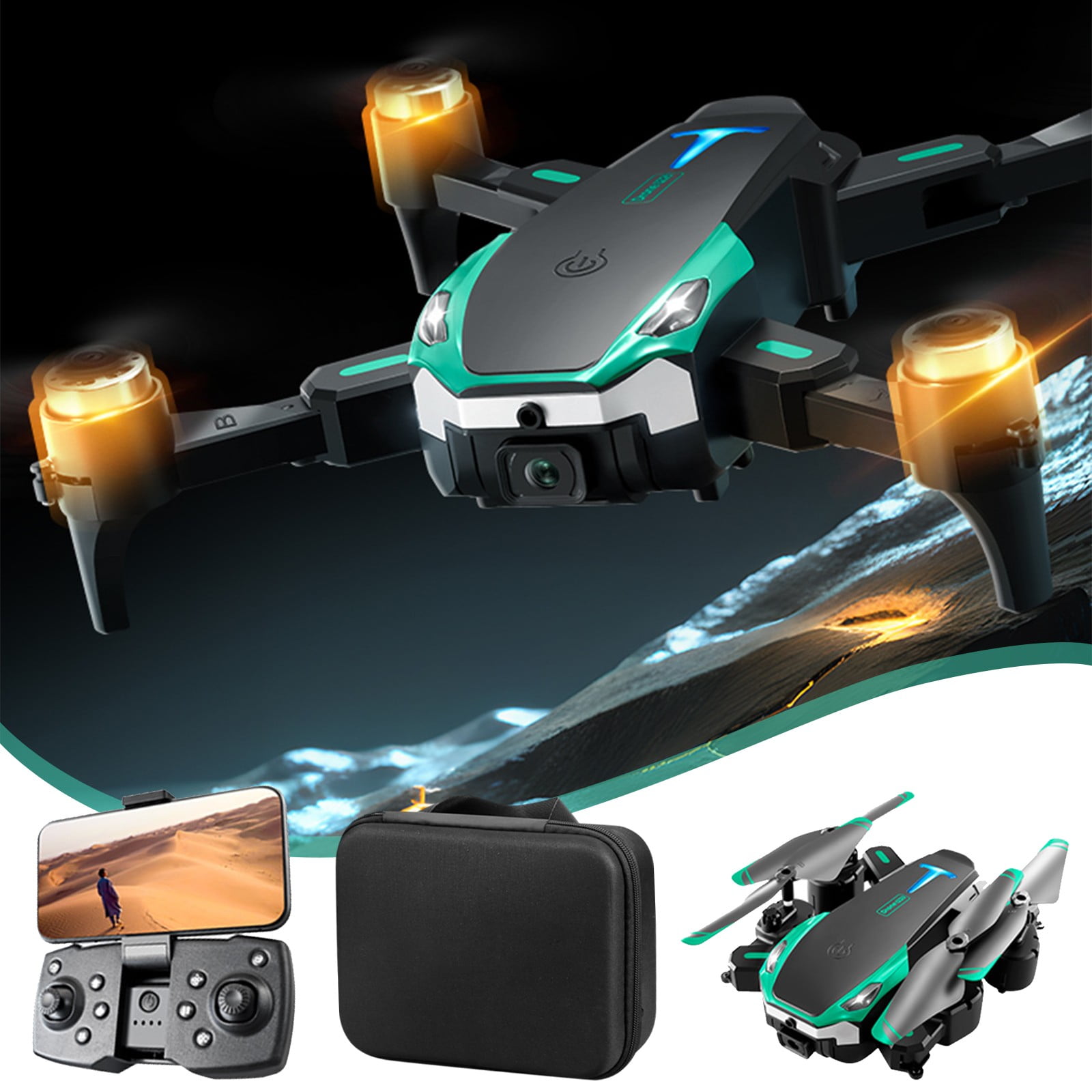Camera Drone Gift, Indoor Drone, S25 Drone Brushless Power Obstacle ...